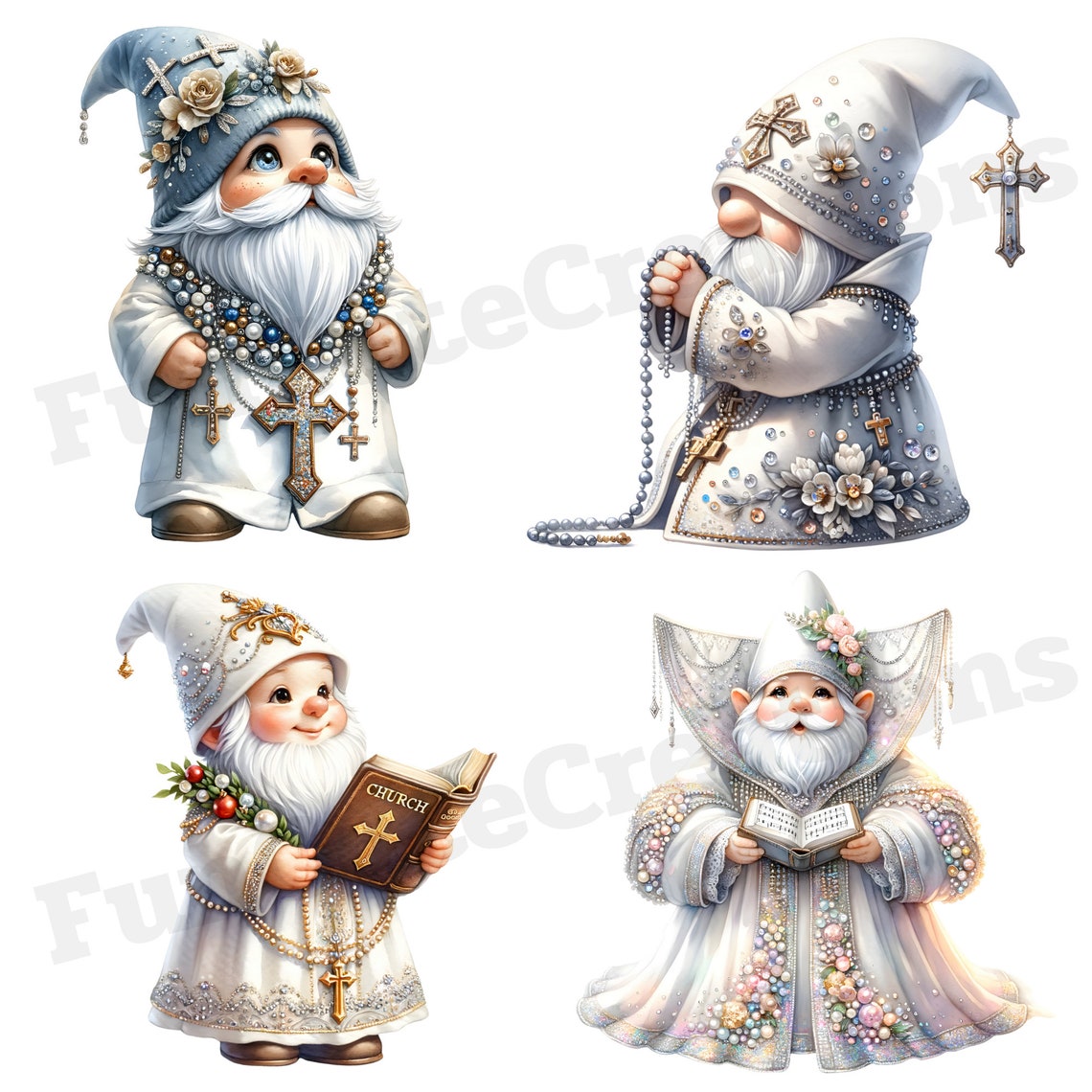Church Christian Prayer Gnome Clipart, Church Clipart, Christian ...