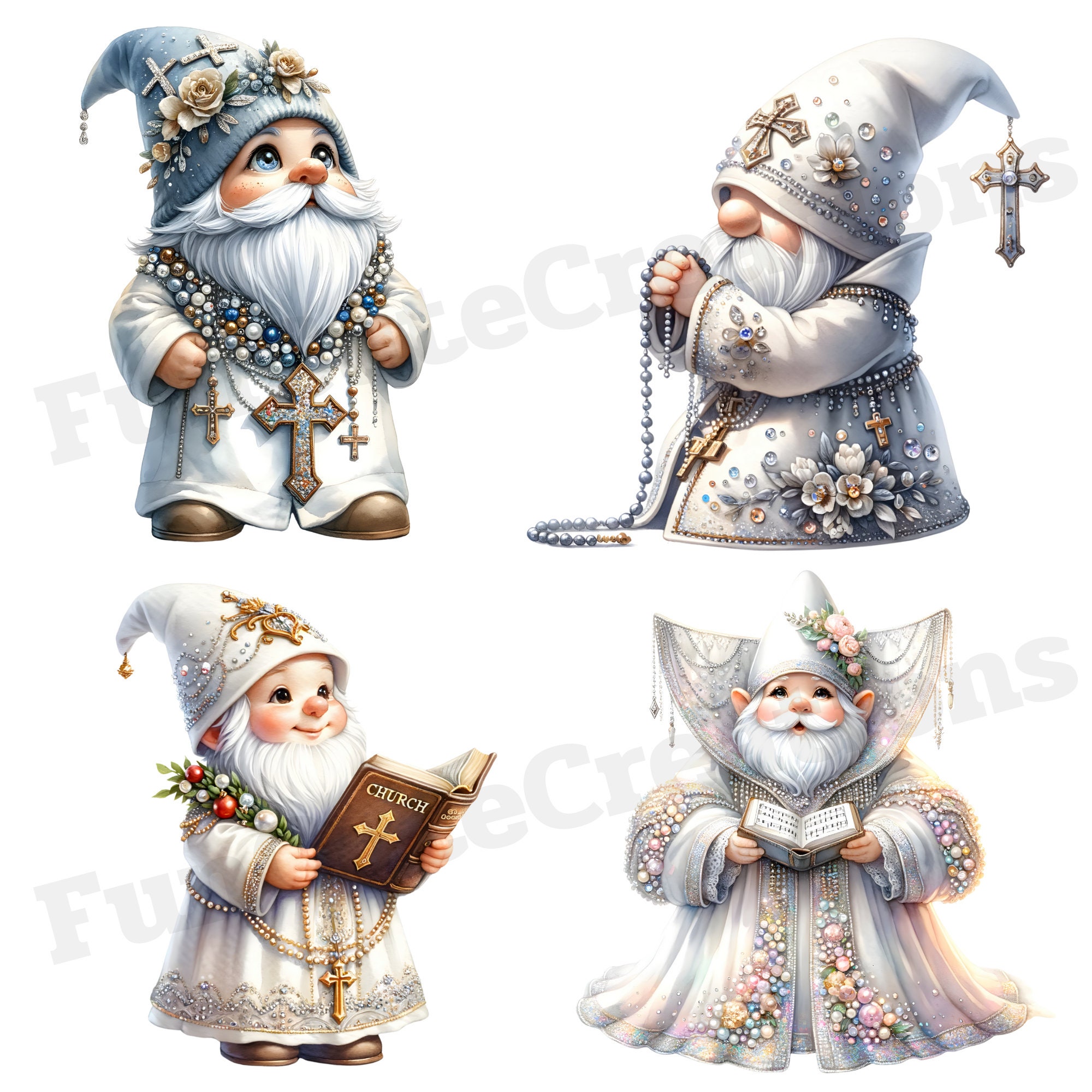 Church Christian Prayer Gnome Clipart, Church Clipart, Christian ...