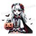 Crayon Halloween Clipart, Cute Halloween Clipart, Scrapbooking, Card ...