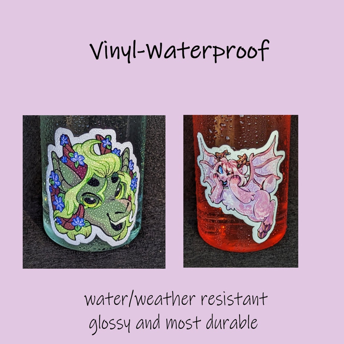 Custom Stickers - Cute Cheap Paper and Vinyl Furry Stickers for ...