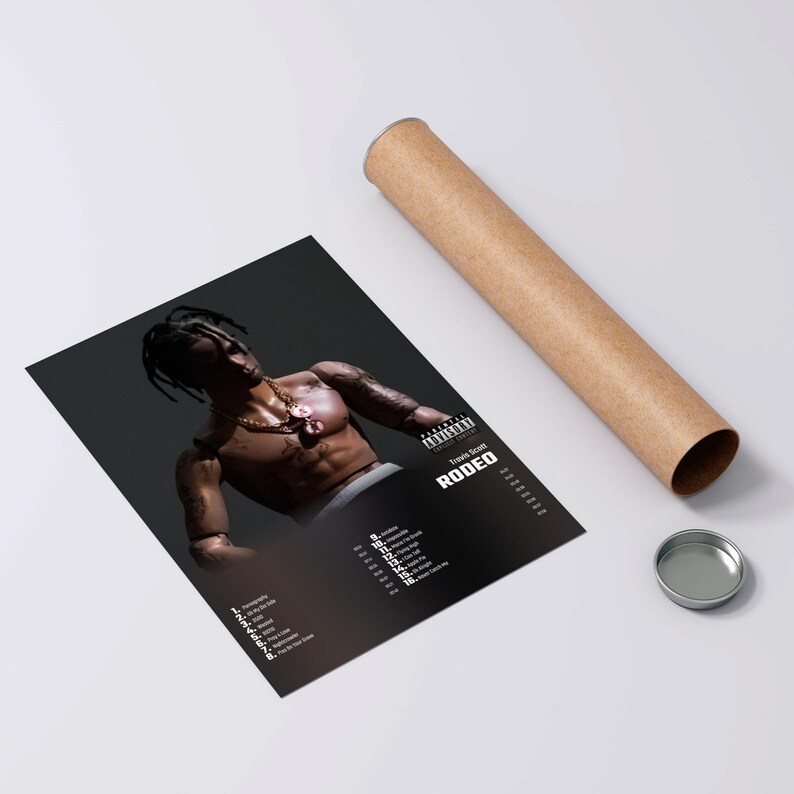 Travis Scott Rodeo Album Cover Poster Print Wall Art Travis - Etsy