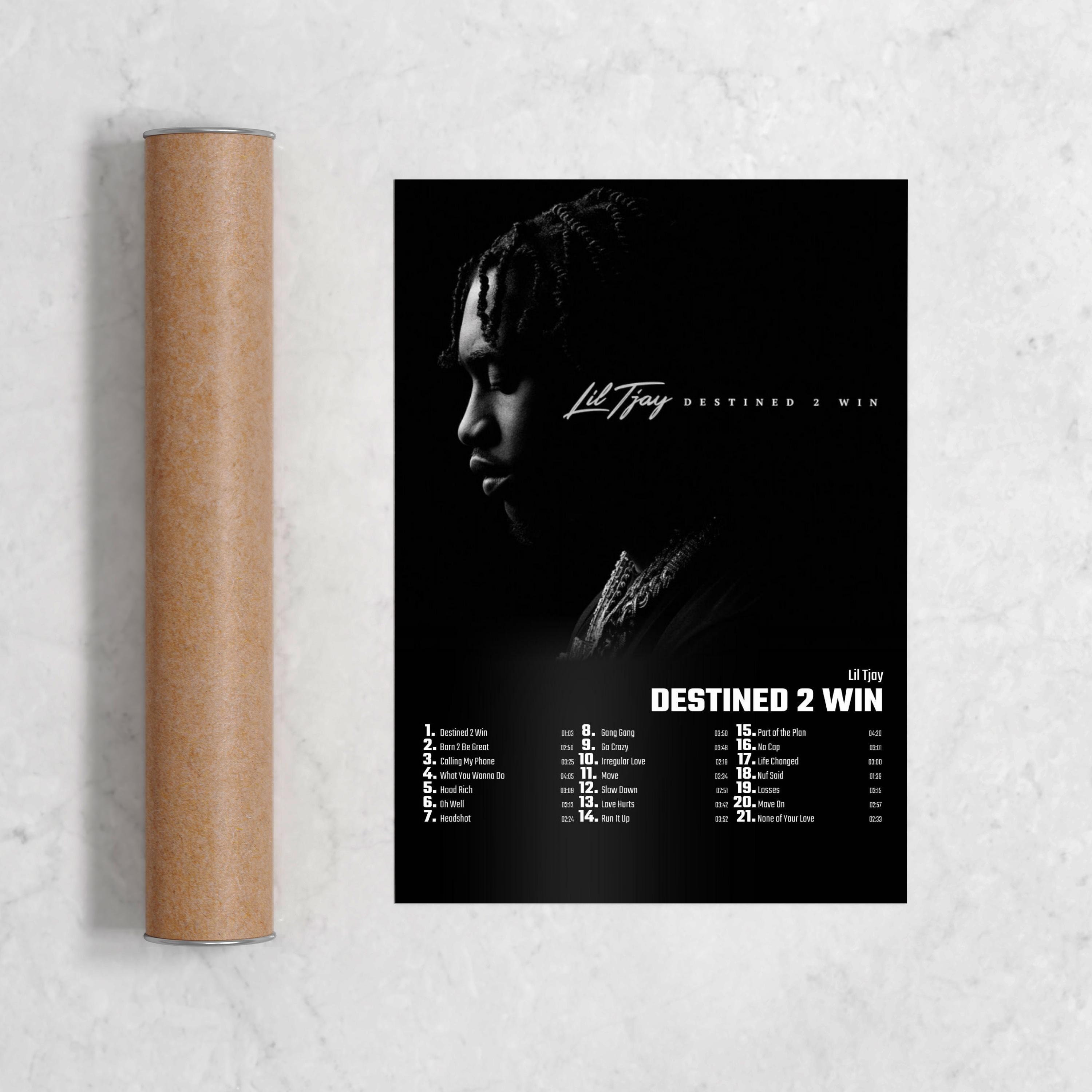 Lil Tjay Destined 2 Win Album Cover Poster Print Wall Art - Etsy