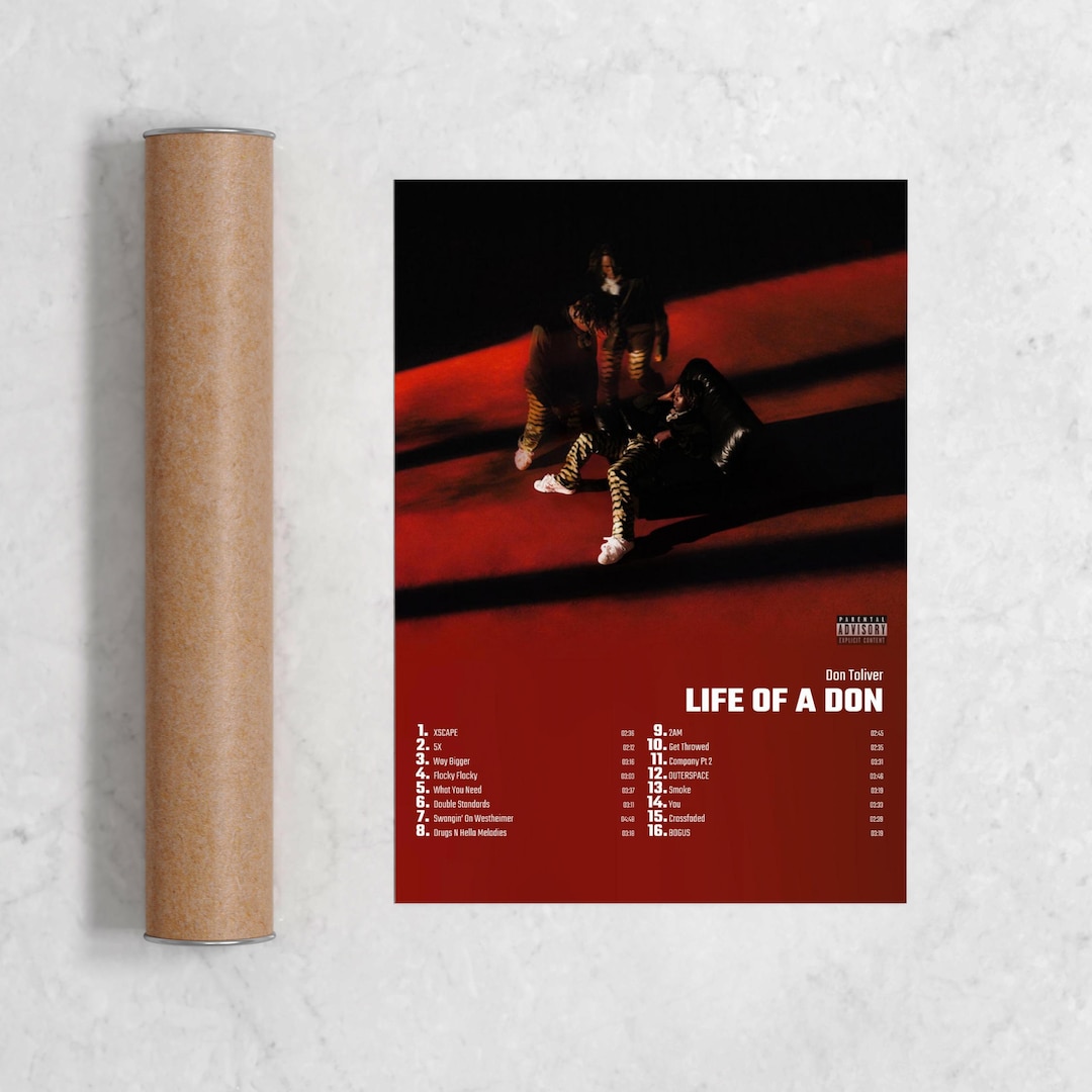 Don Toliver Life of A Don Album Cover Poster Print Wall Art - Etsy
