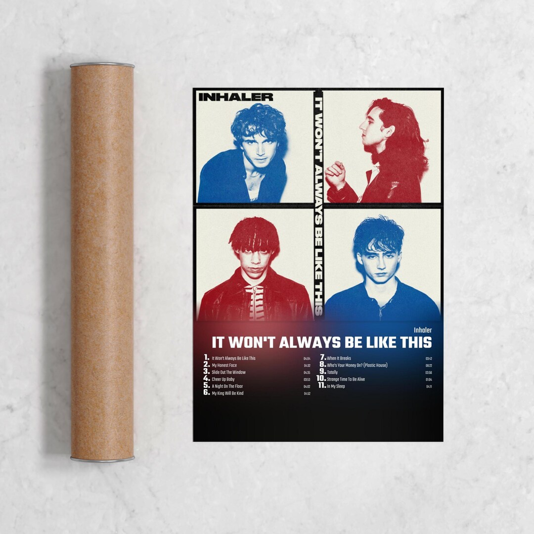 Inhaler It Won't Always Be Like This Album Cover Poster - Etsy