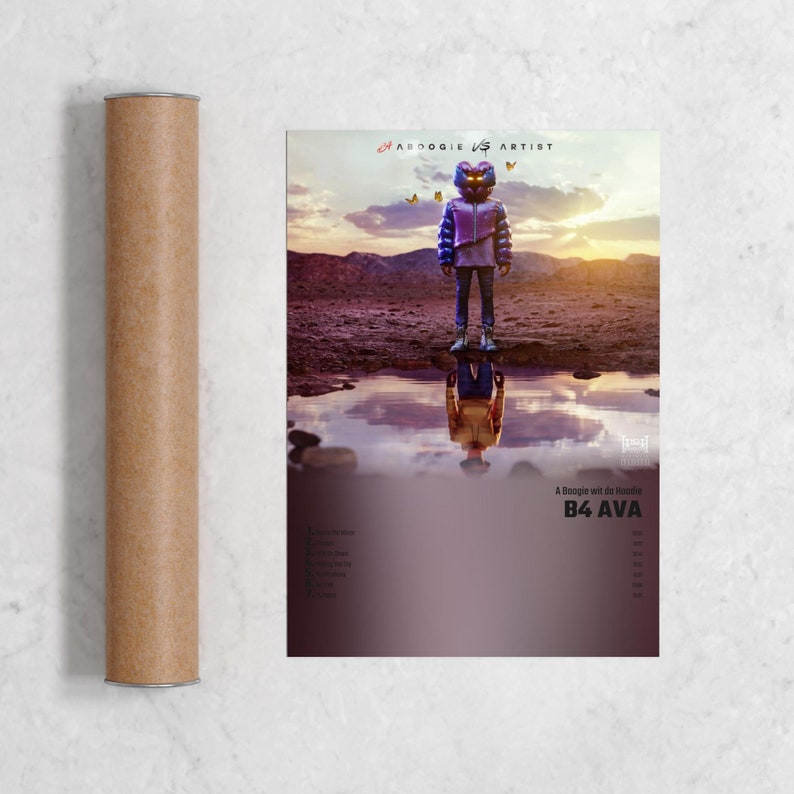 A Boogie Wit Da Hoodie B4 Ava Album Cover Poster Print Wall - Etsy