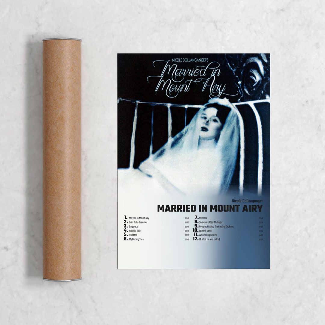 Nicole Dollanganger Married in Mount Airy Album Cover Poster - Etsy