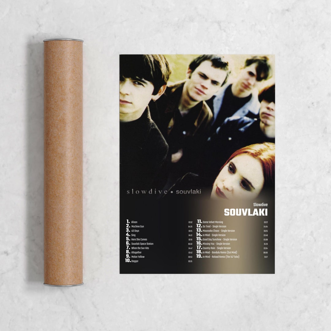 Slowdive Souvlaki Album Cover Poster Print Wall Art - Etsy