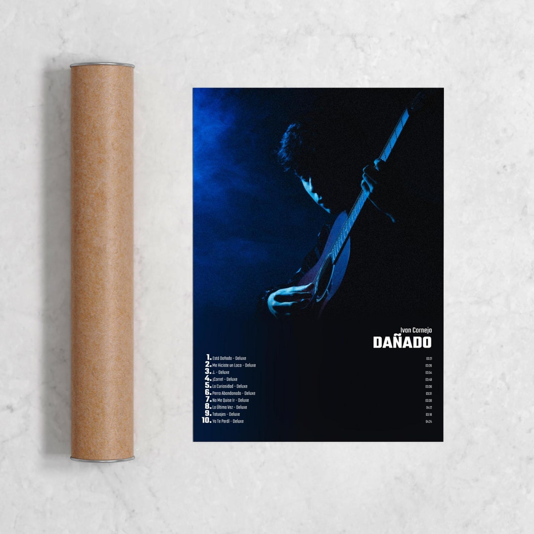Ivan Cornejo Dañado Album Cover Poster Print Wall Art Ivan - Etsy