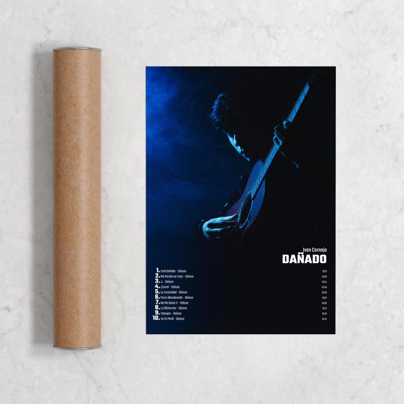 Ivan Cornejo Dañado Album Cover Poster Print Wall Art Ivan - Etsy