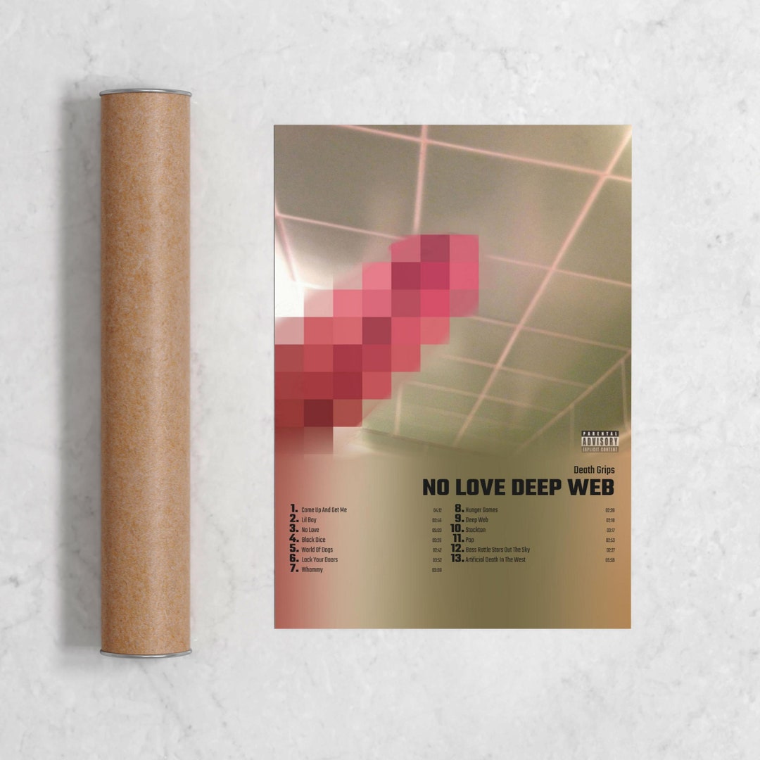Death Grips No Love Deep Web Album Cover Poster Print Wall - Etsy UK