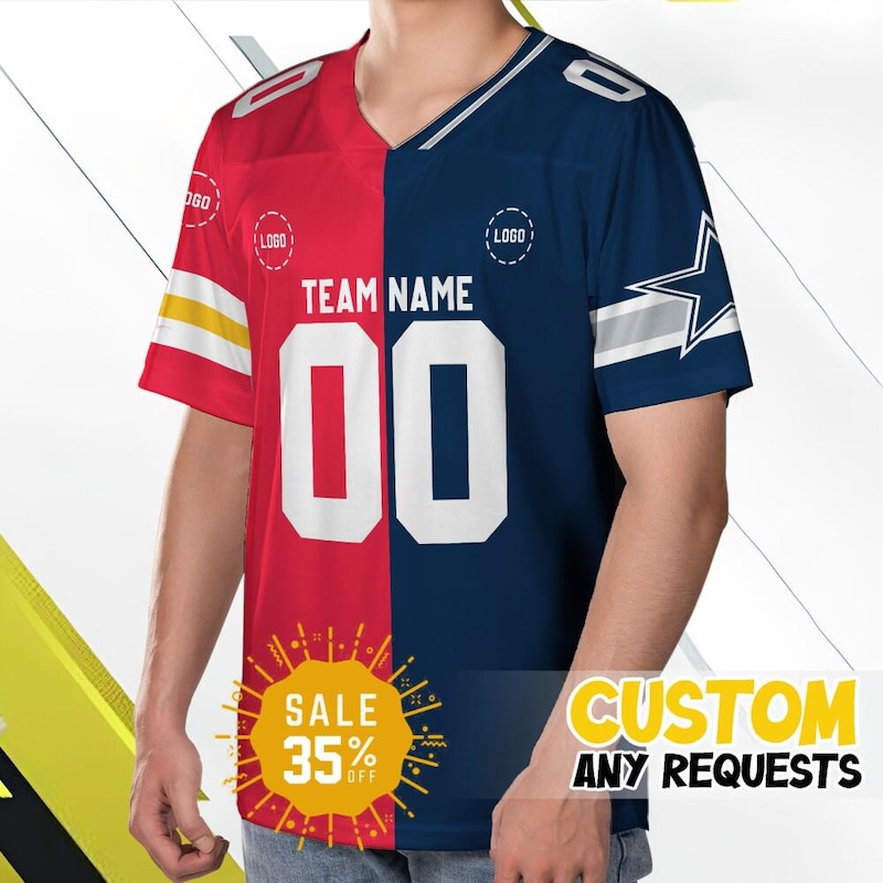 Split Nfl Teams - Etsy