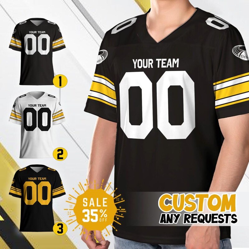 Custom Jerseys Steelers - Etsy