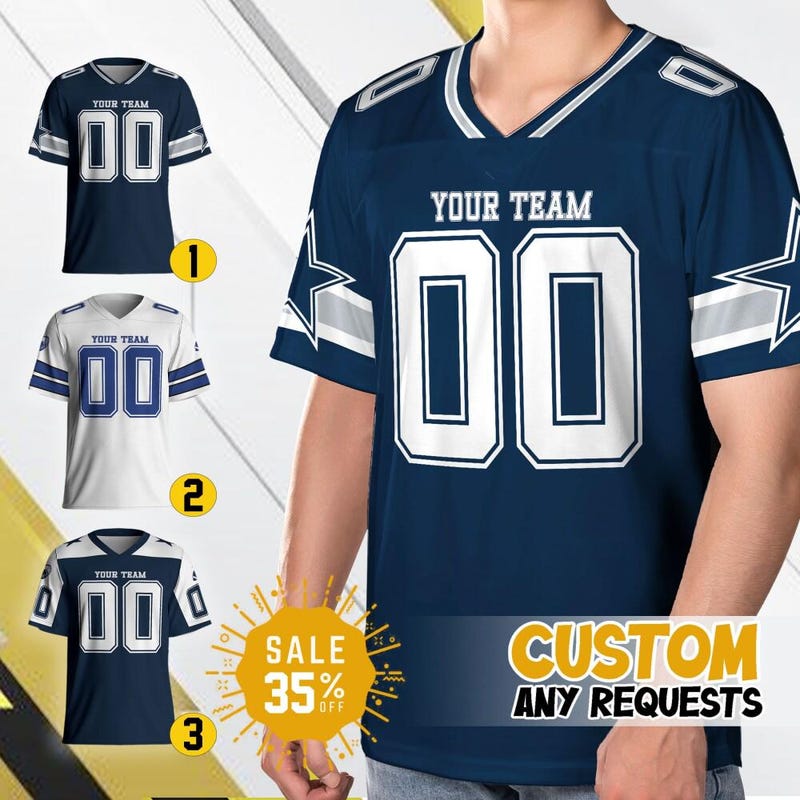 Football Cowboys Tee Shirts - Etsy