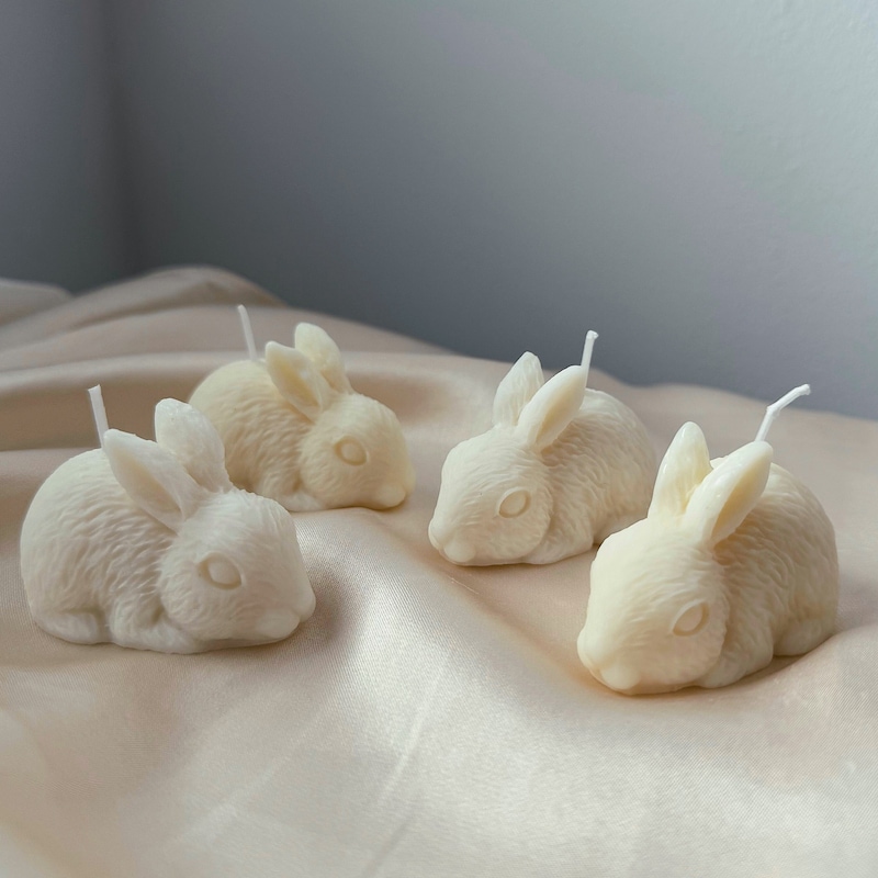 Bunny Candle - Etsy