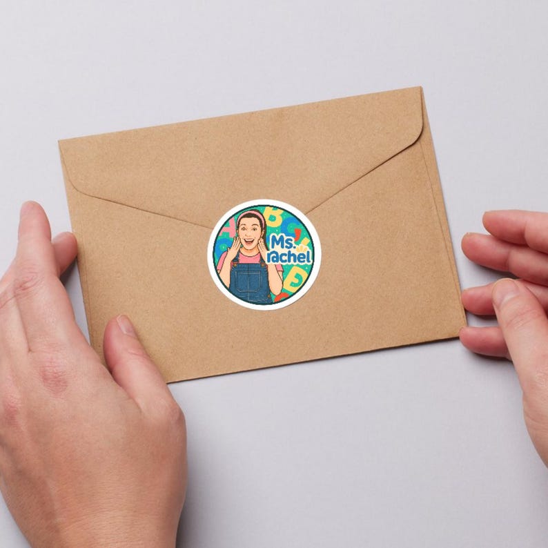 Ms. Rachel Design PNG Download Transparent Background | Instant ...