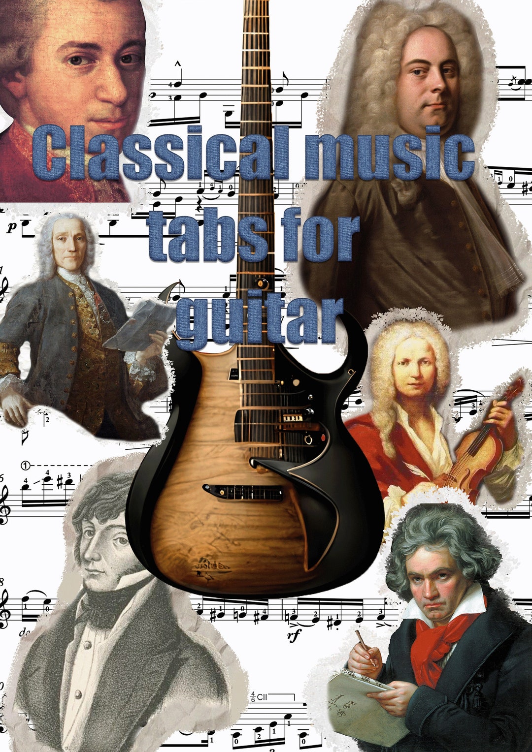 Easy and Beautiful Guitar Tabs Collection: Learn and Play - Etsy