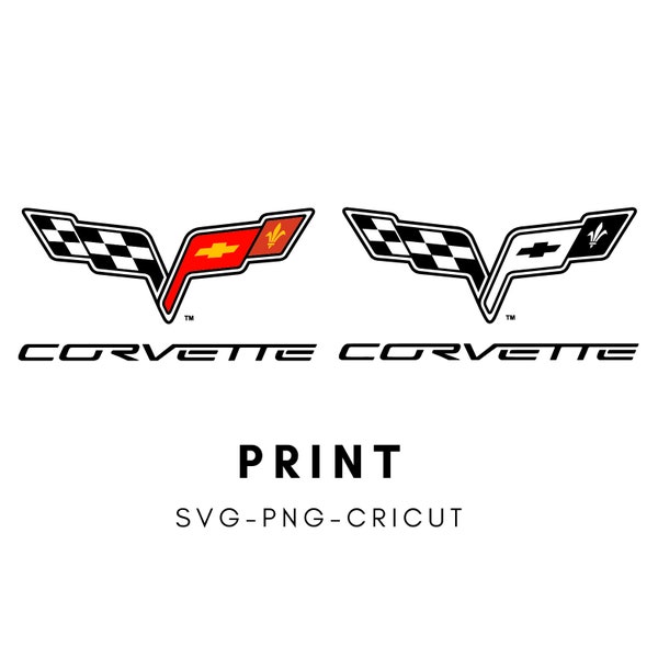 Corvette Svg - Etsy