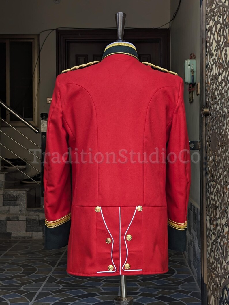 Traditional 1879 British Anglo-zulu War Red Officer's Jacket – Vintage ...