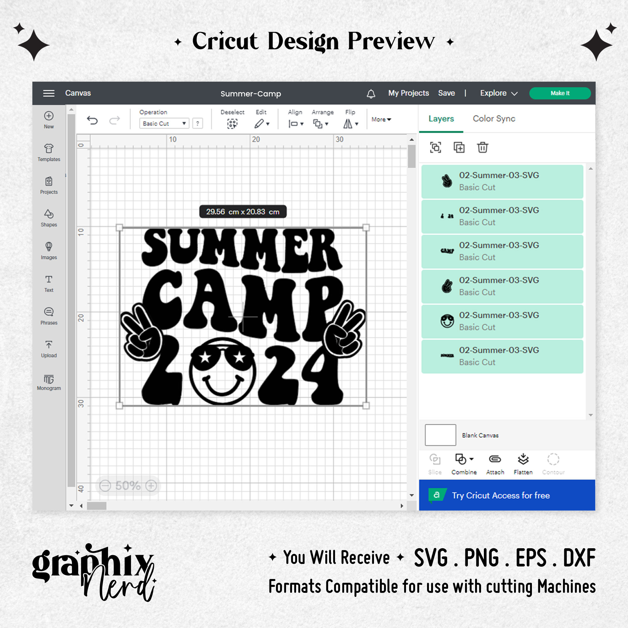Summer Vacation Svg, Summer Camp 2024 Svg, Camp Life Svg, 2024 Camping ...