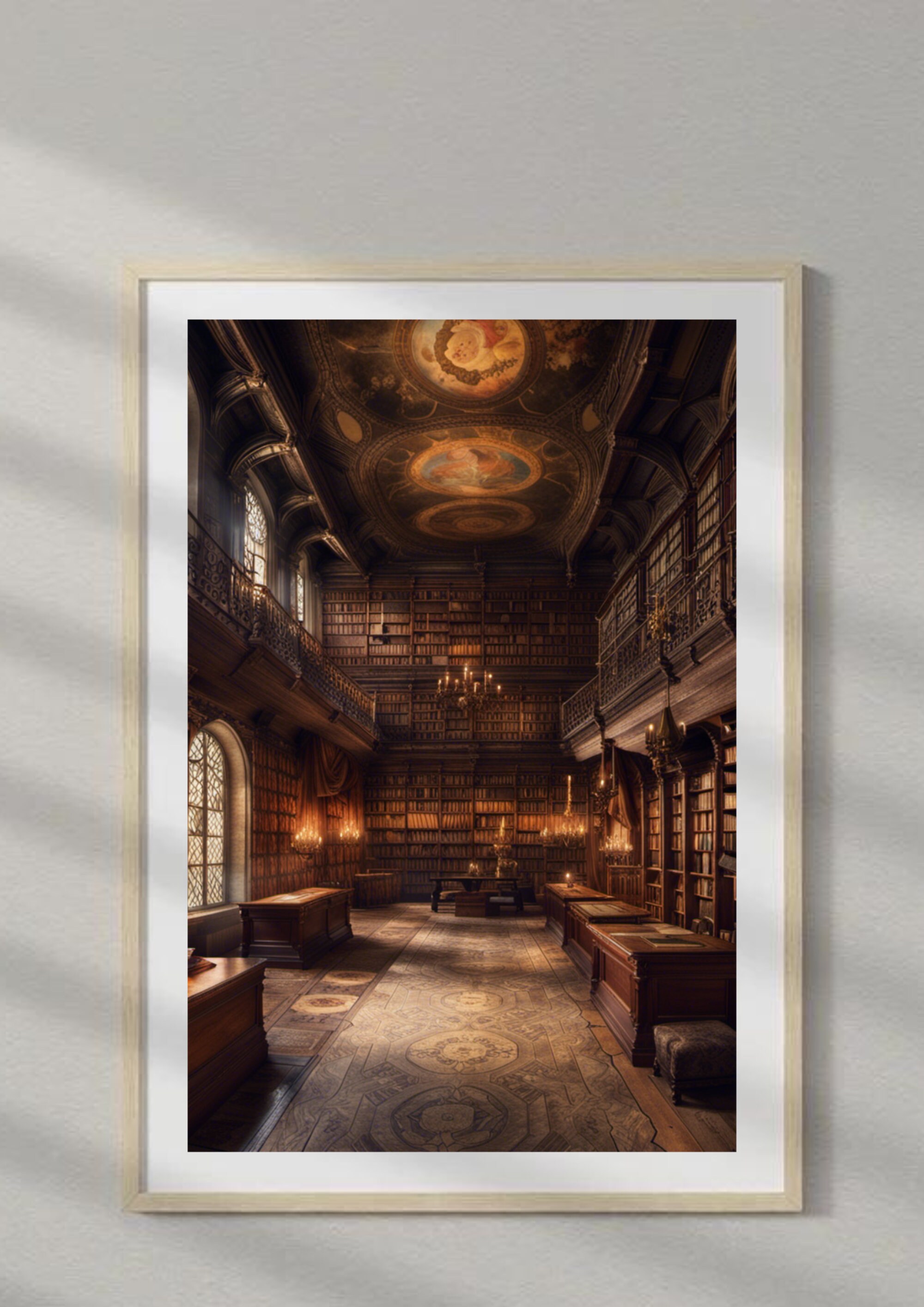9 Library Posters to Download Instant Interior Decoration - Etsy UK