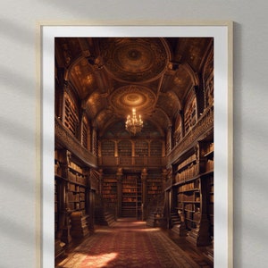 9 Library Posters to Download - Instant Interior Decoration - Etsy UK