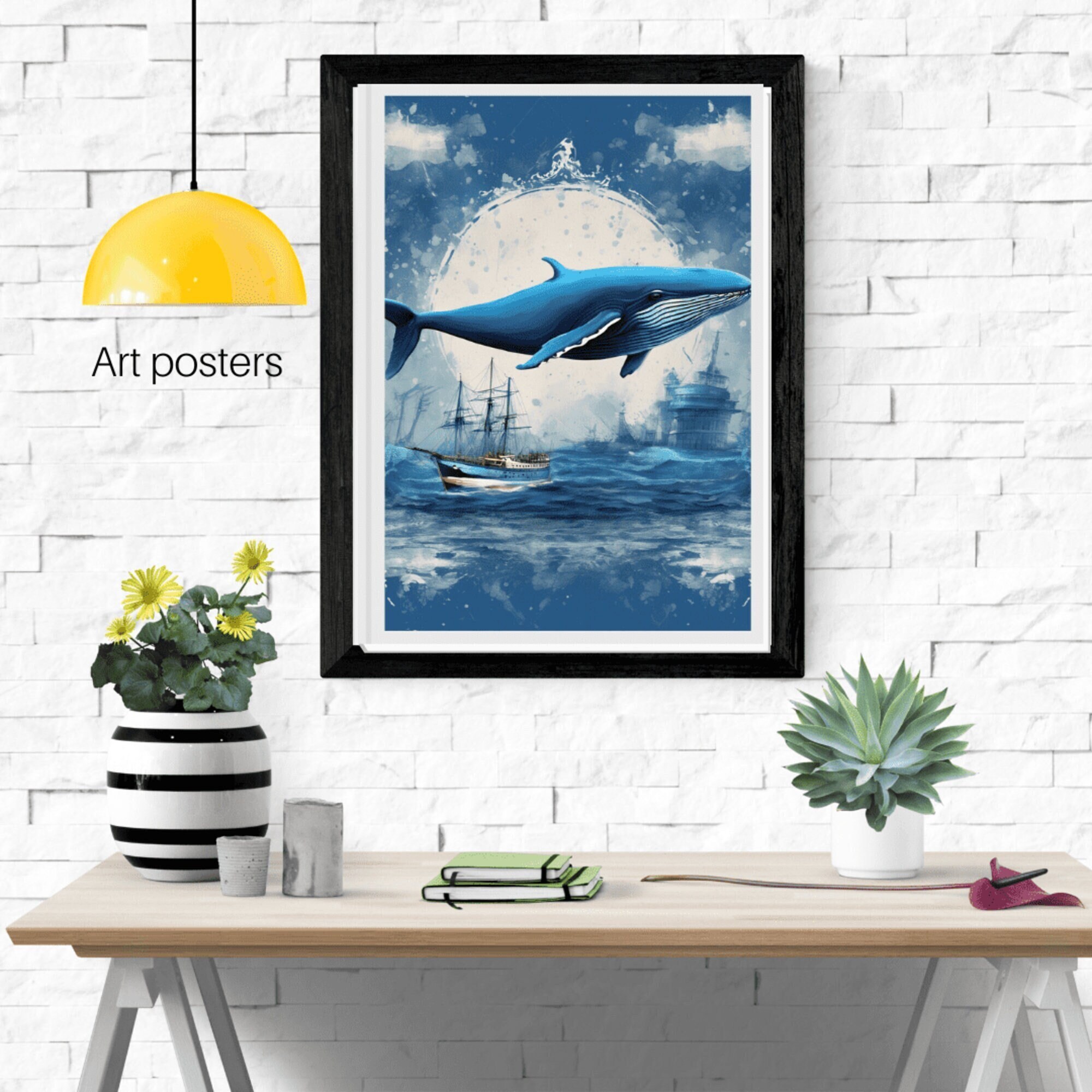 12 Watercolor Whale Posters for Instant Marine Elegance - Etsy