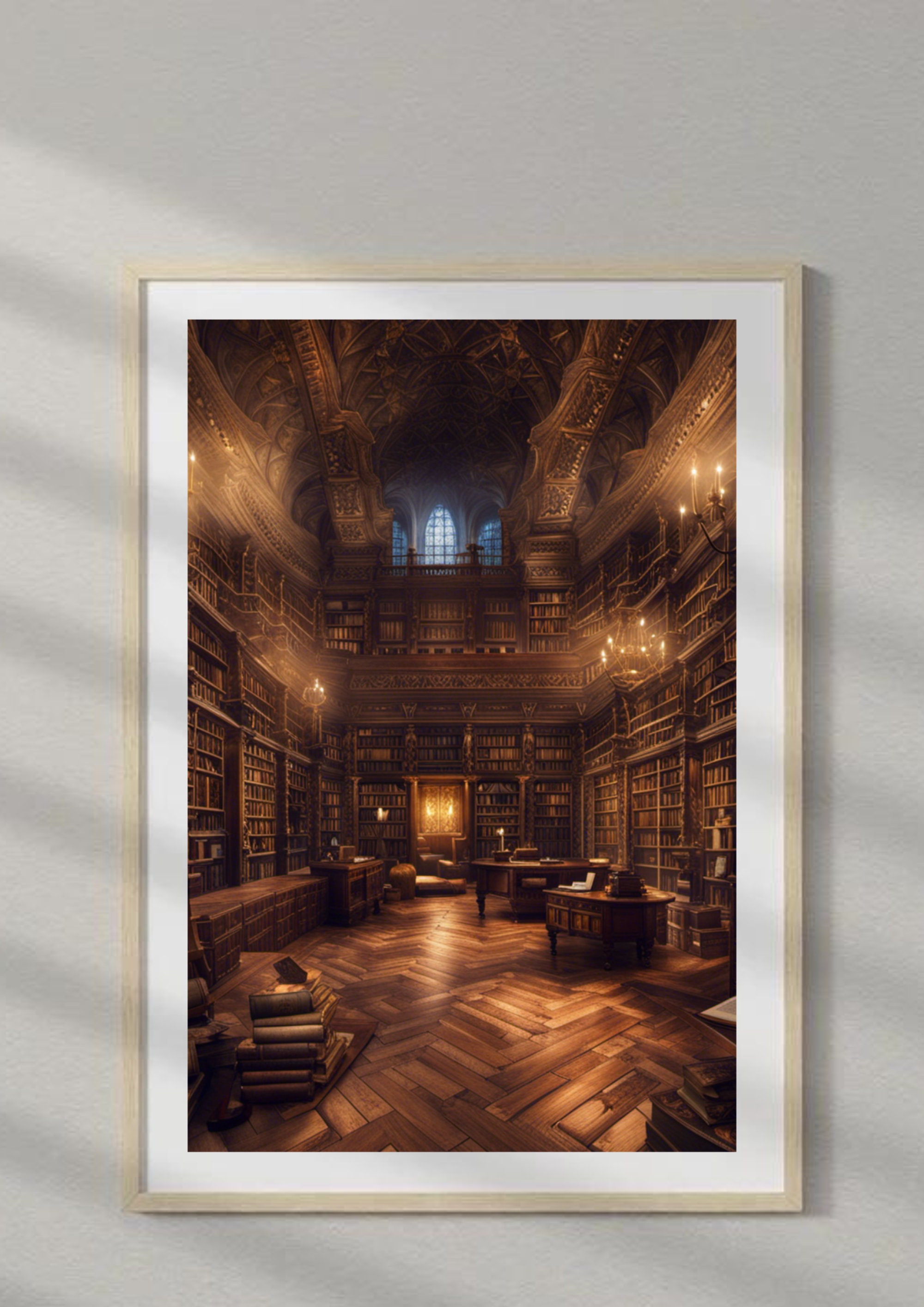 9 Library Posters to Download Instant Interior Decoration - Etsy UK