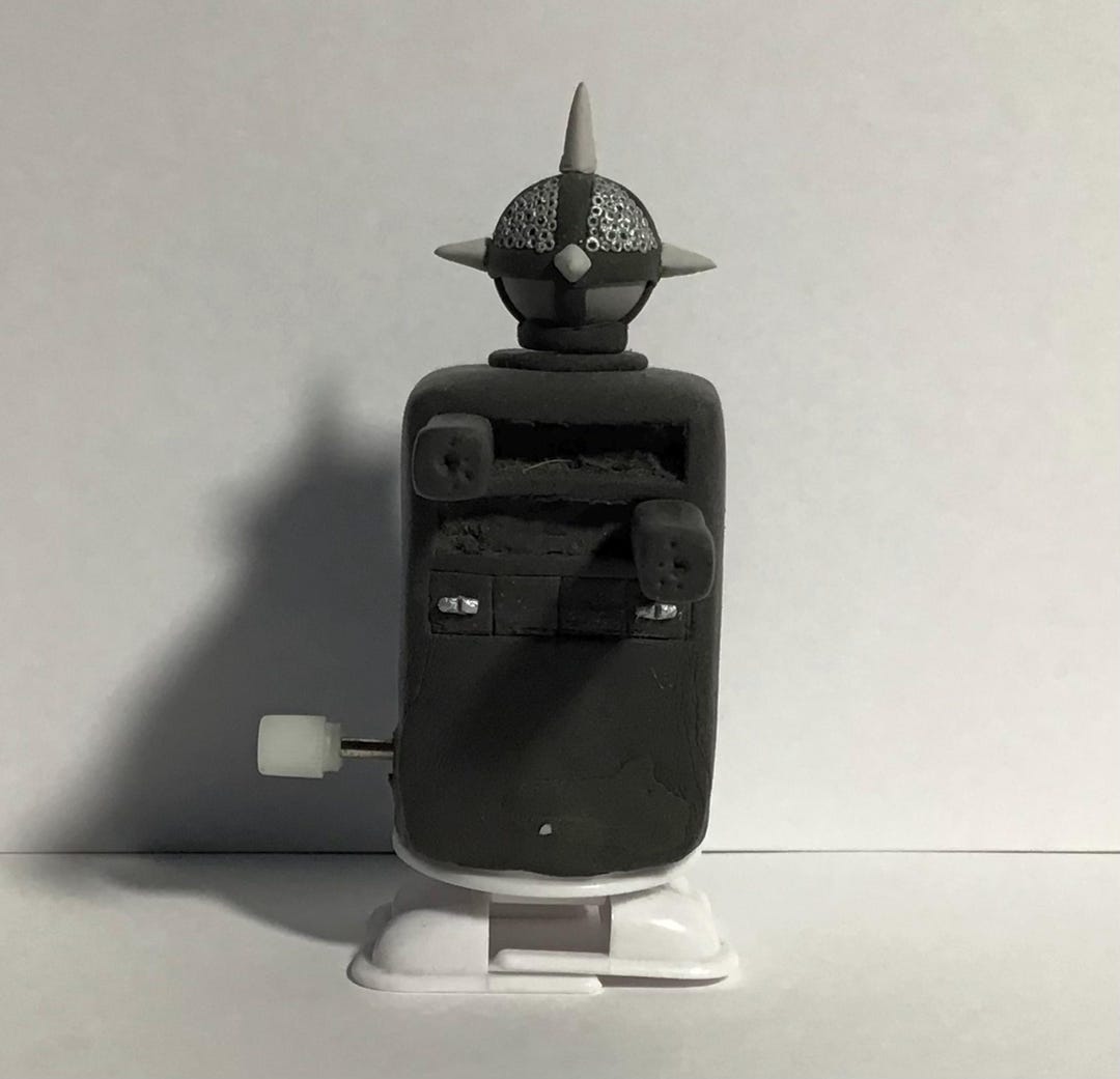 Hand Made Silk Clay Doctor Who Wind up Quarks - Etsy UK