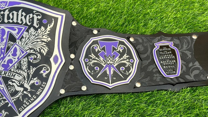Undertaker World Heavyweight Wrestling Championship Belt - Etsy