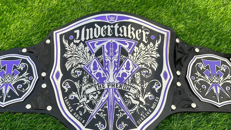 Undertaker World Heavyweight Wrestling Championship Belt - Etsy