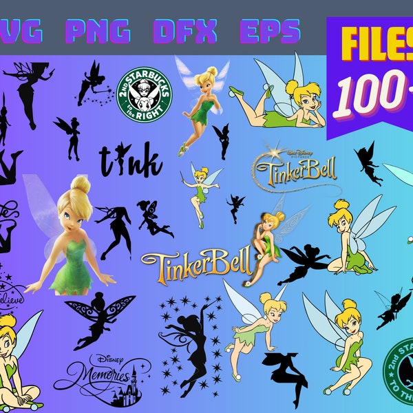 Tinkerbell Svg - Etsy