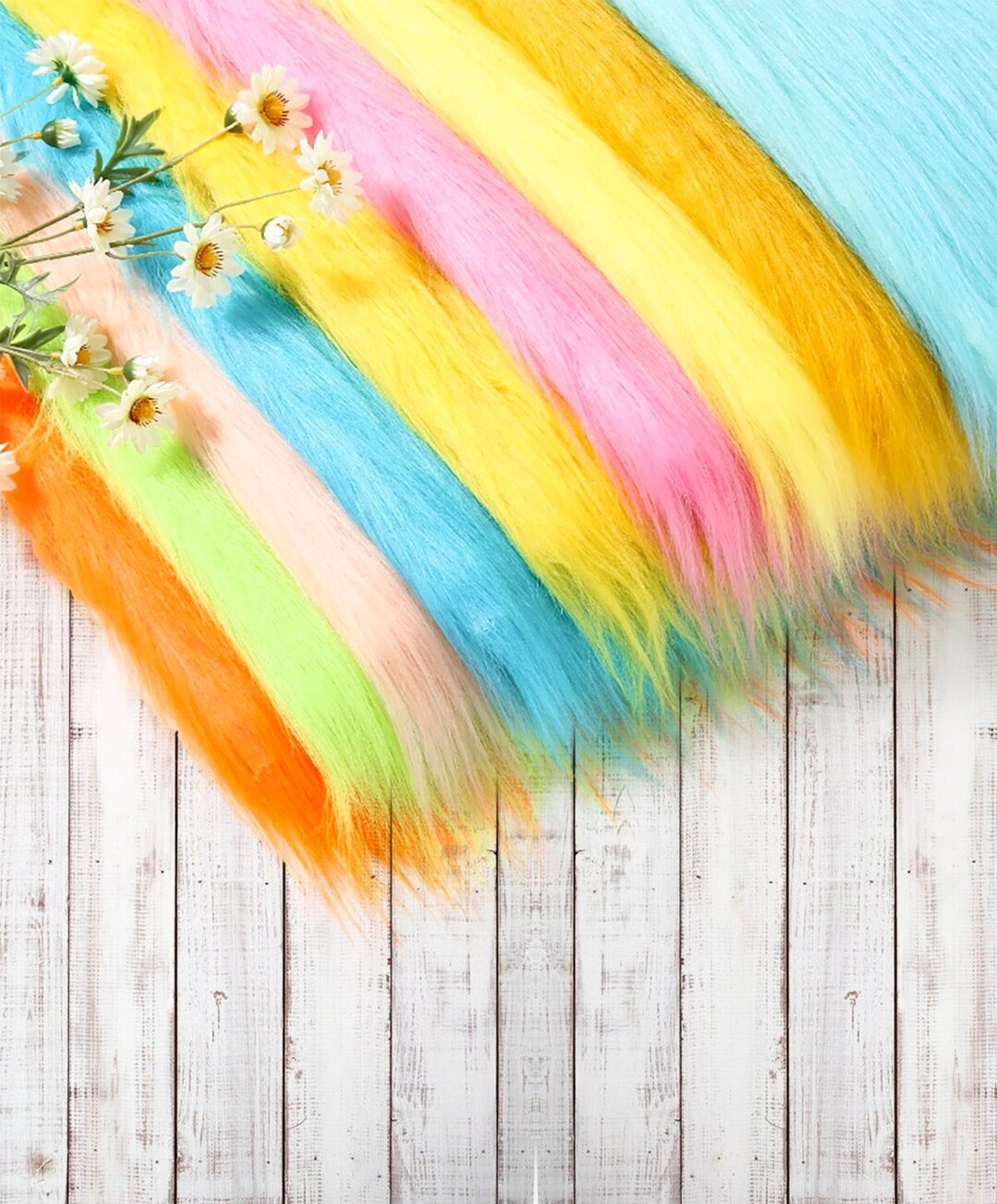 Faux Rabbit Fur Fabric Size 100180cm, Long Pile Fur,fursuit Prop Fake ...