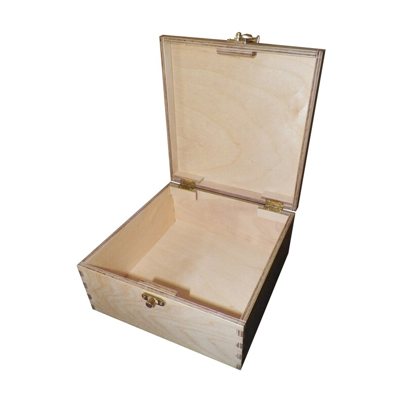 Wooden Gift Box, Wooden Memory Box, Wooden Keepsake Box, Memory Chest ...