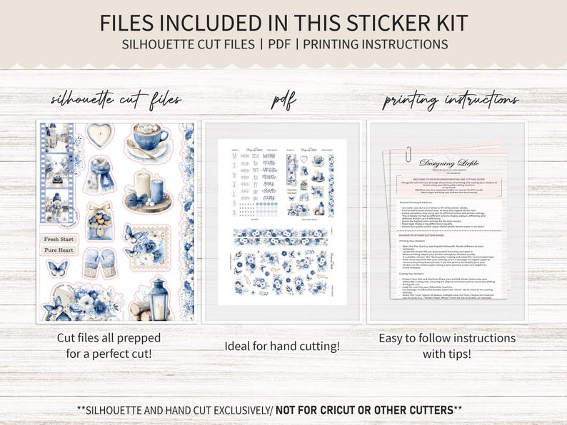 Printable Scripts and Deco Pure Heart - Etsy