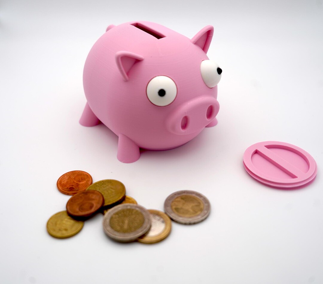 Fun Piggy Bank | 3D Print | Sustainable | Money Box | Gift for Money ...