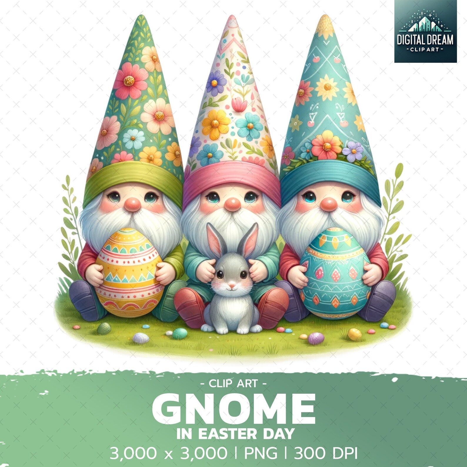 Easter Gnome PNG, Easter Gnome Clipart Collection, Cute Gnomes Png ...