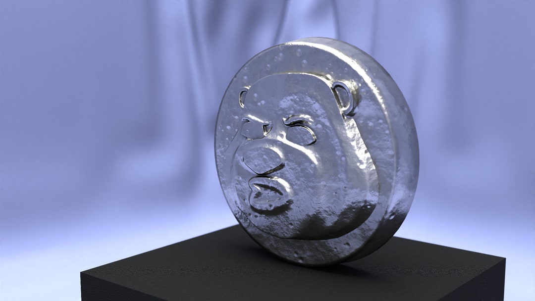 Tang Gang 2.5 Ounce Silver Metal Coin - Etsy