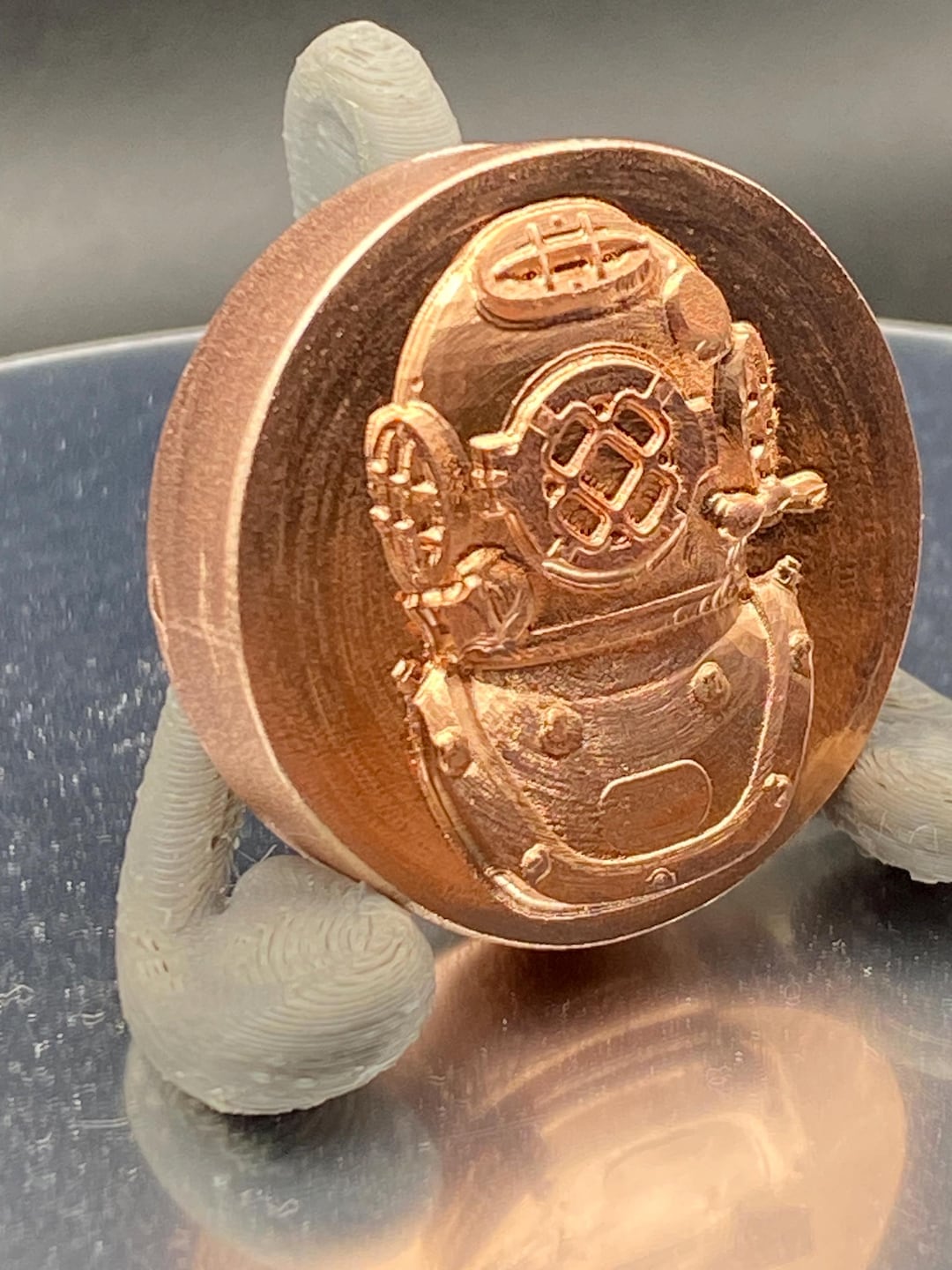 Deep Sea Diver Medallion – Copper, Silver, or Nordic Gold – Vintage ...