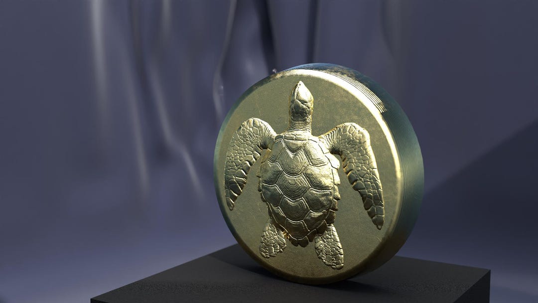 Sea Turtle Medallion – Copper, Silver, or Nordic Gold – Ocean Spirit ...