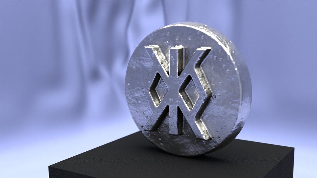 Runestone 2.5 Ounce Silver Metal Coin - Etsy