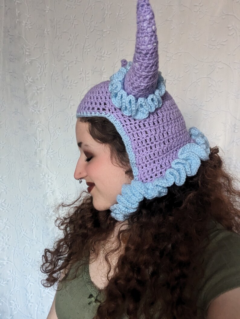 Horned Balaclava- Purple and Blue Monster Balaclava With Horns- Fun ...