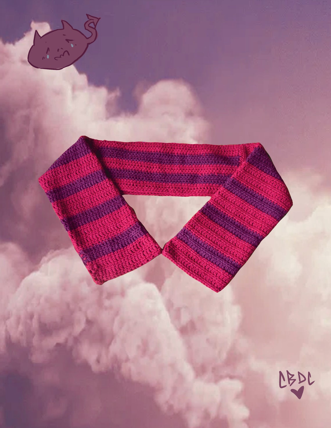 Crochet Red Shrug Sleeves Cute Alt Handmade Red and Maroon Bolero Shrug ...