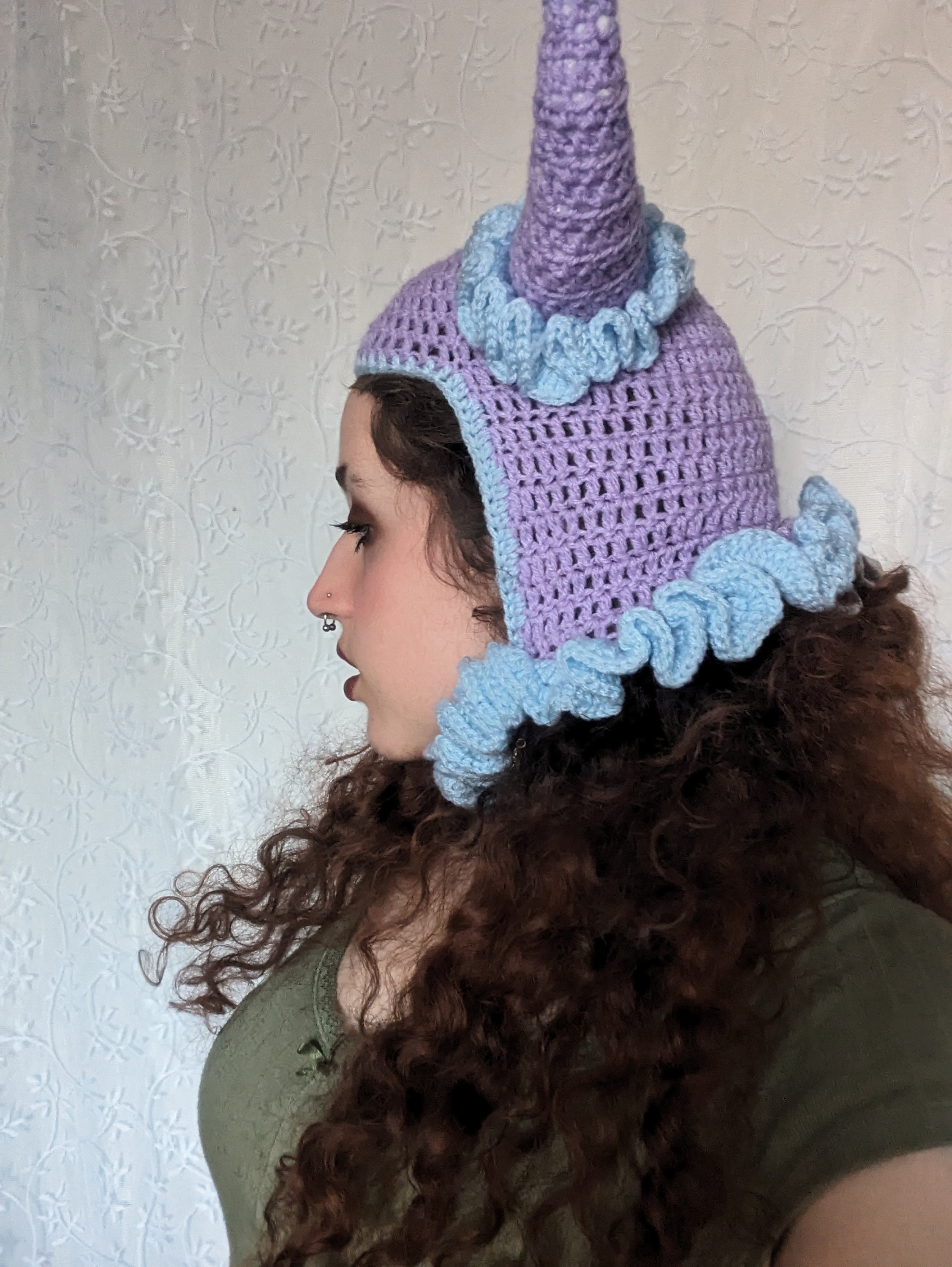 Horned Balaclava- Purple and Blue Monster Balaclava With Horns- Fun ...