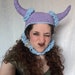 Horned Balaclava- Purple and Blue Monster Balaclava With Horns- Fun ...