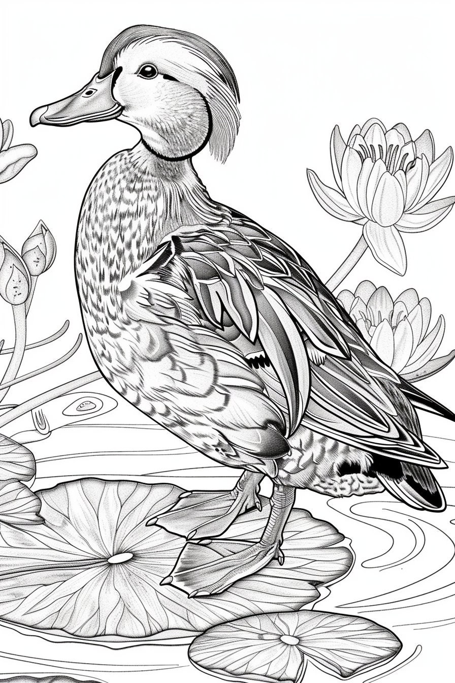 35 Animals Coloring Pages , Adults Coloring Book, Grayscale Coloring ...