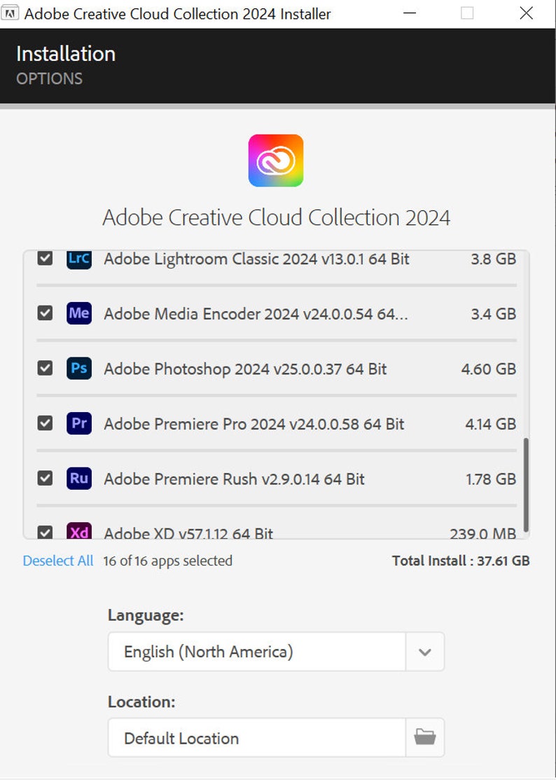 Adobe Master Collection 2024 for Windows & Macos A Comprehensive ...