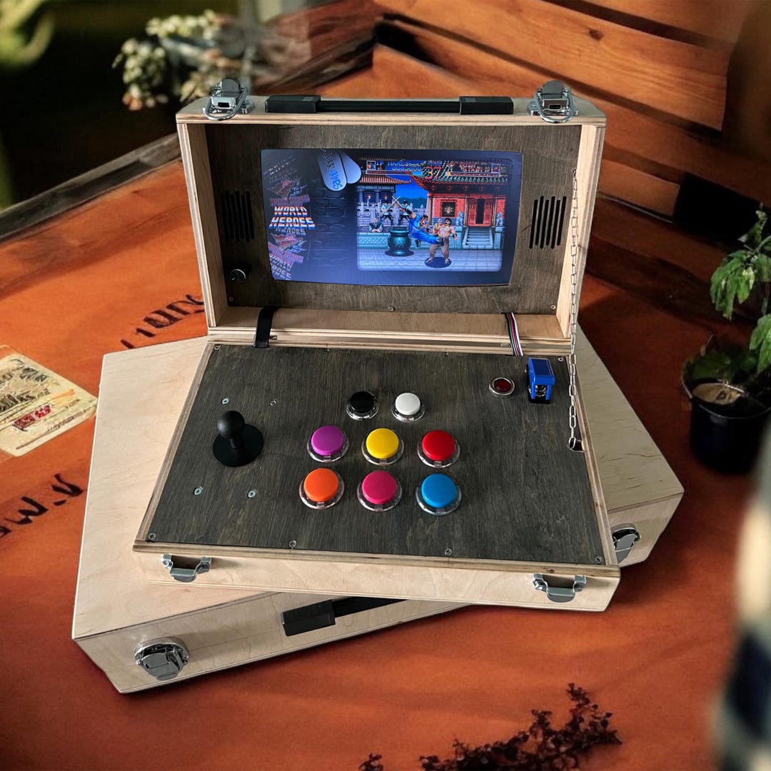 22 000 Games, Retro Arcade Fun Game Console, Perfect Man Cave Décor - Etsy