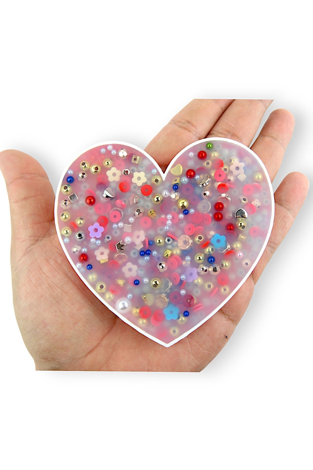 Heart Picky Pad With Matching Tray - Etsy