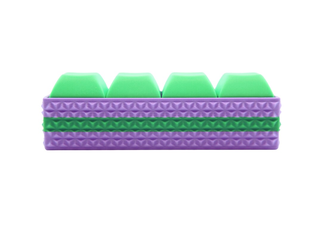 Clicky Club 4 Keycaps Fidget Clicker Purple and Green - Etsy