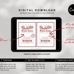 Printable Santa Mailing Label - Santa Express Christmas Shipping Label ...